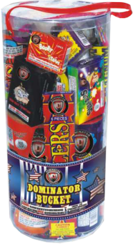 BUCKET OF FIREWORKS
