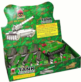 TANK WITH CRACKER (REPORTS)