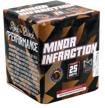 MINOR INFRACTION 25 SHOT