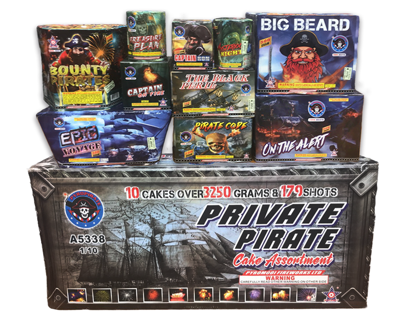 PRIVATE PIRATE ASSORTMENT