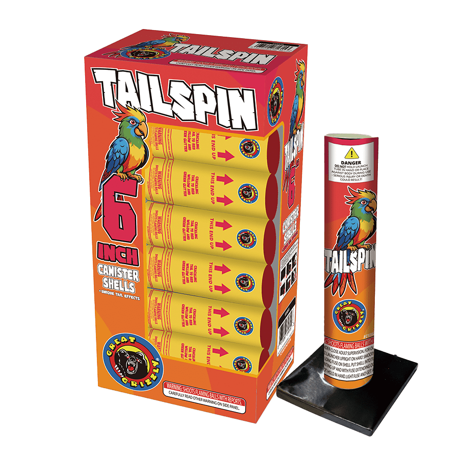 TAILSPIN 6 SHELLS 6"